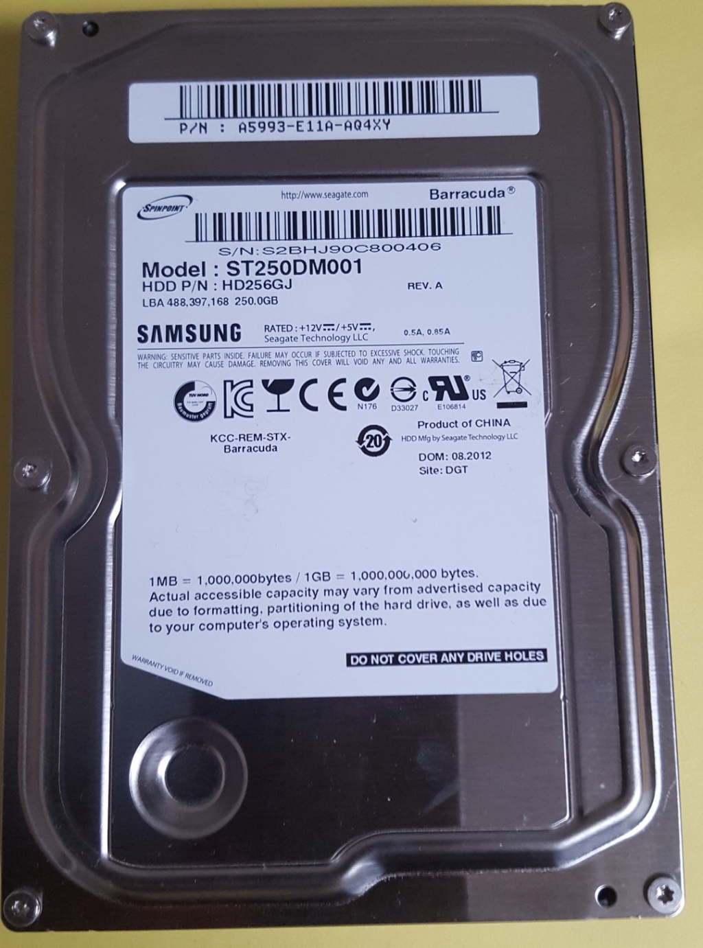 Shop007 - der Festplattenprofi - - Seagate ST250DM000 BarraCuda ...